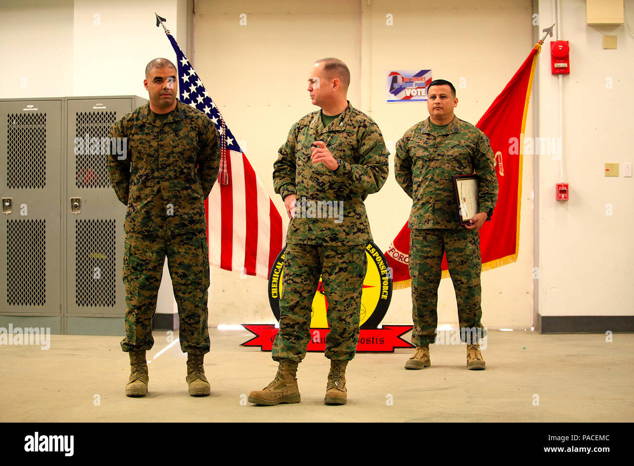 Col. Stephen E. Redifer, commanding officer of Chemical Biological ...