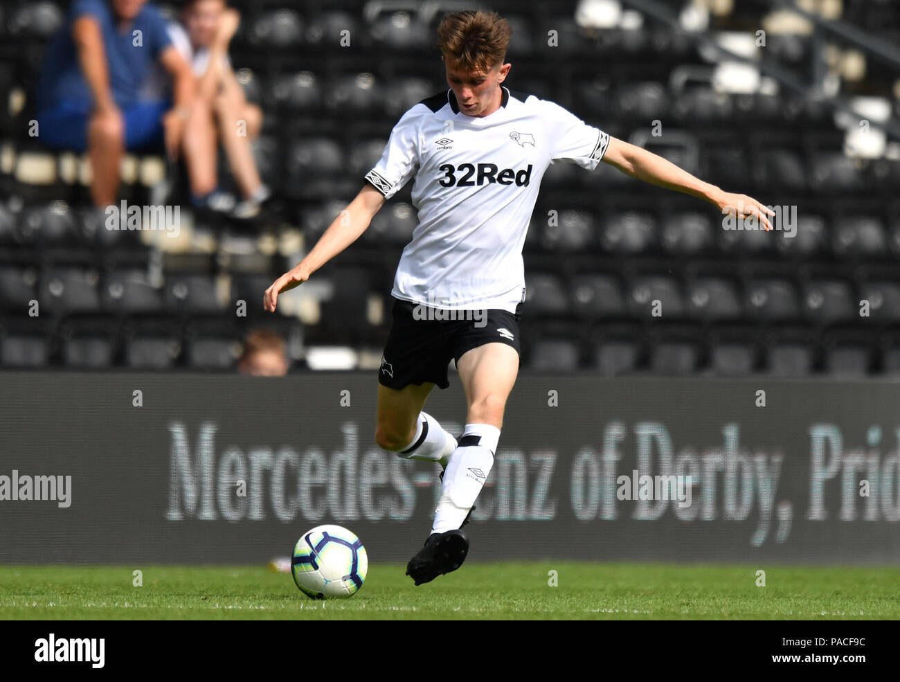 Derby County's Max Bird during a pre season friendly match at Pride ...