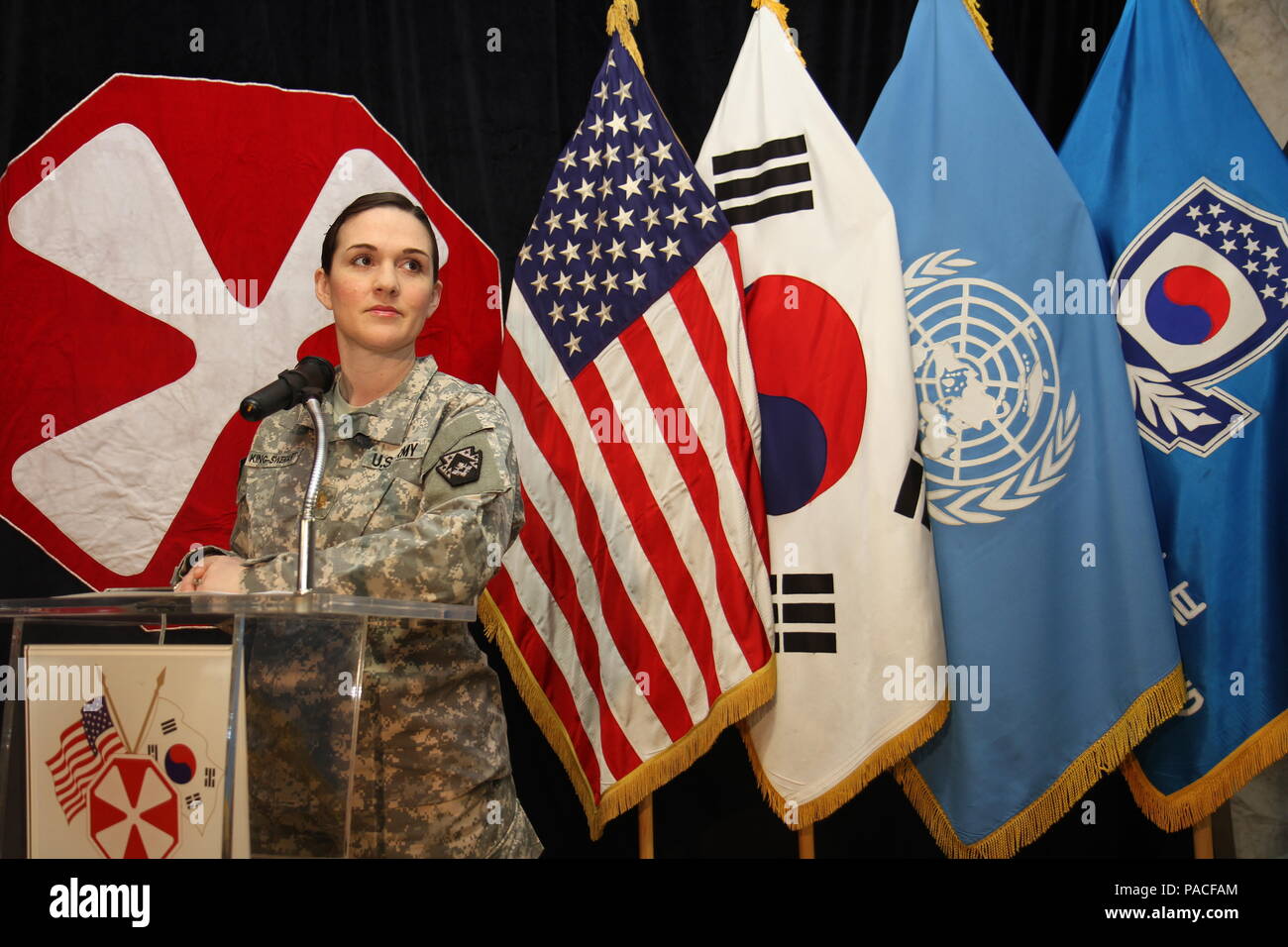Maj. Angela King-Sweigart, Commander of the 109th Mobile Public Affairs ...