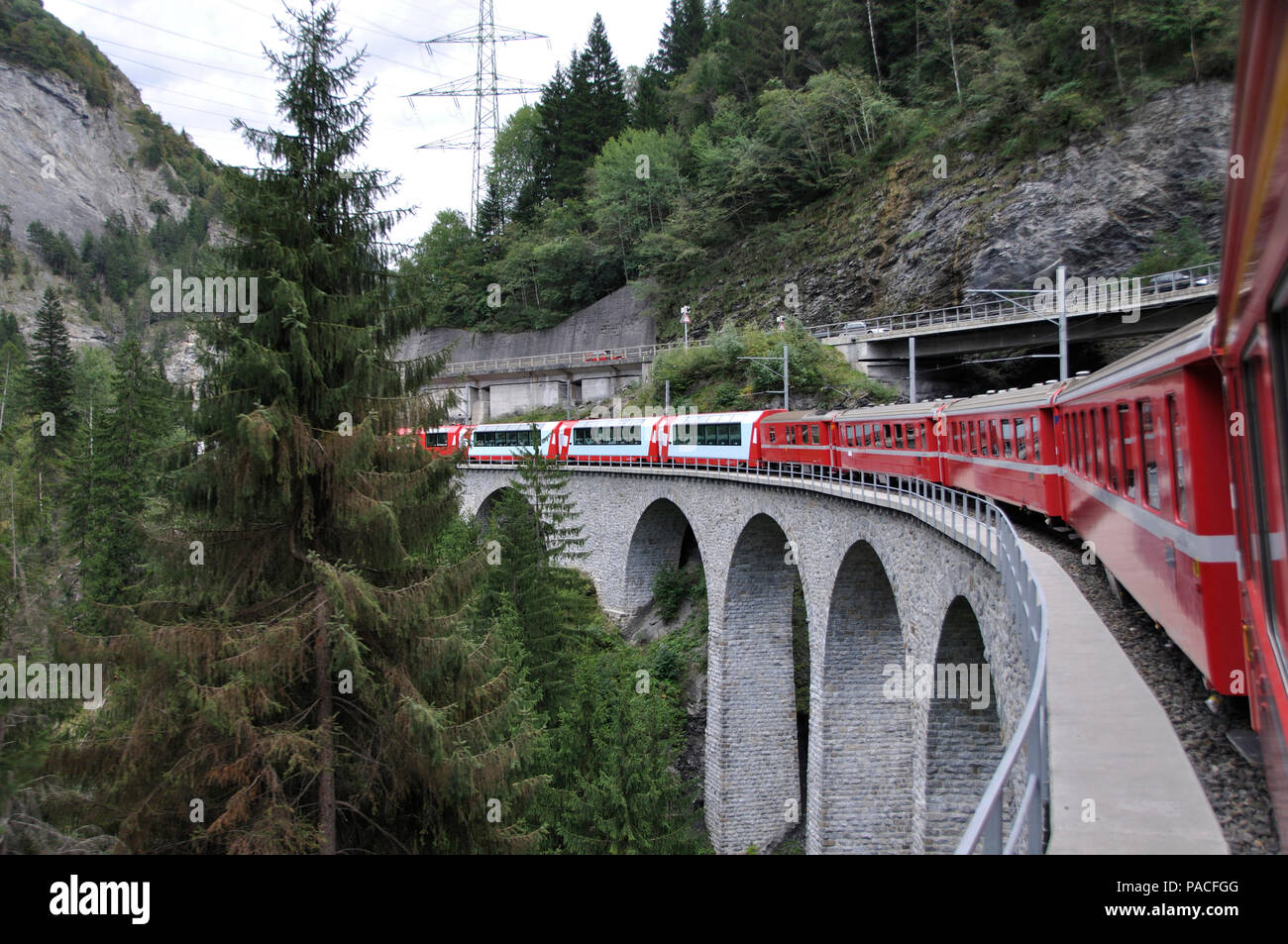 Glacier express train hi-res stock photography and images - Alamy