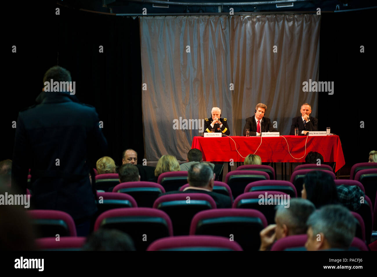 U.S. Army Brig. Gen. Giselle Wilz, NATO Headquarters Sarajevo commander ...