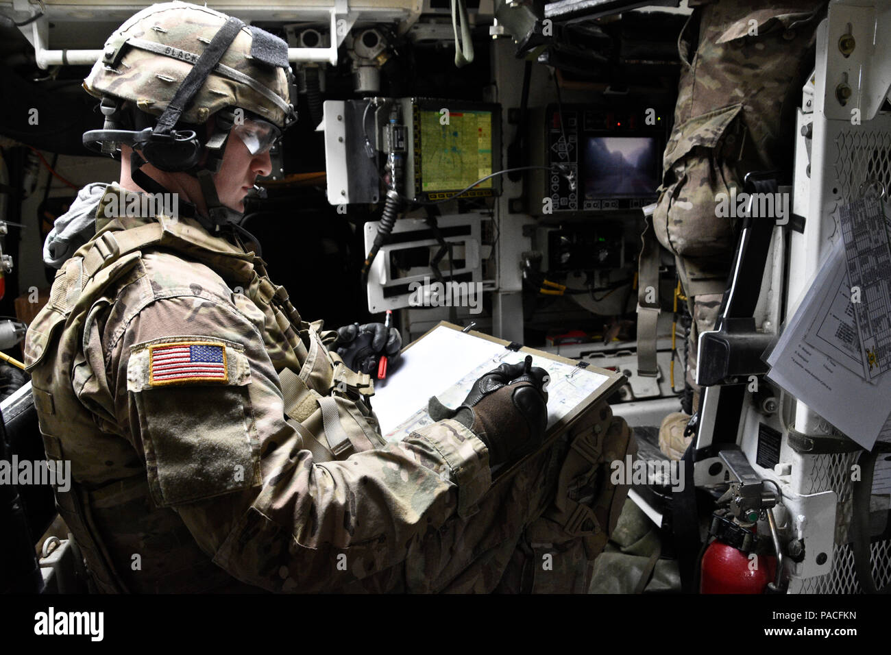 Capt. Erick T. Blackham, a troop commander assigned to Reaper (Weapons ...