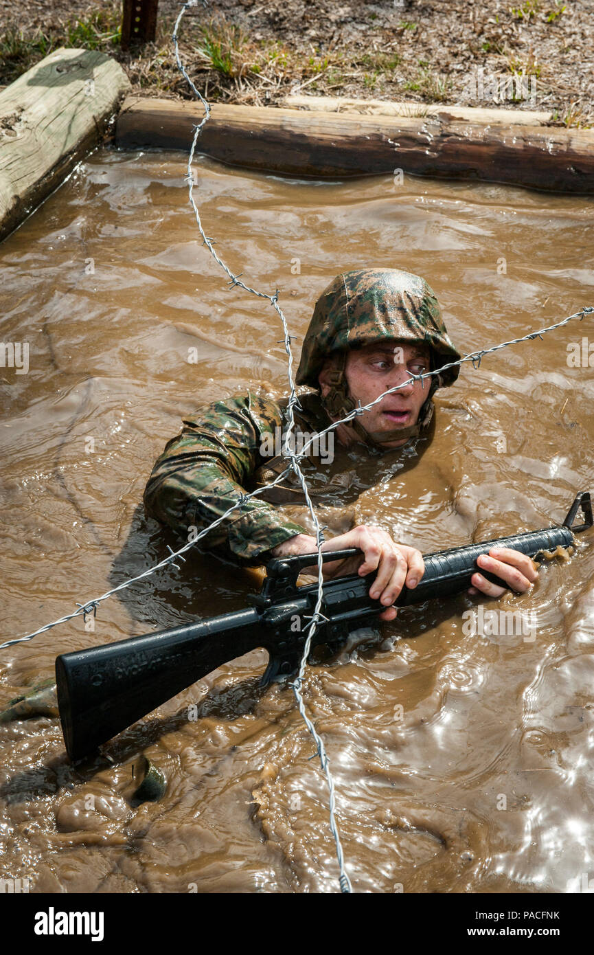 Officer candidates undergo 'The Quigley' at Marine Corps Base Quantico ...