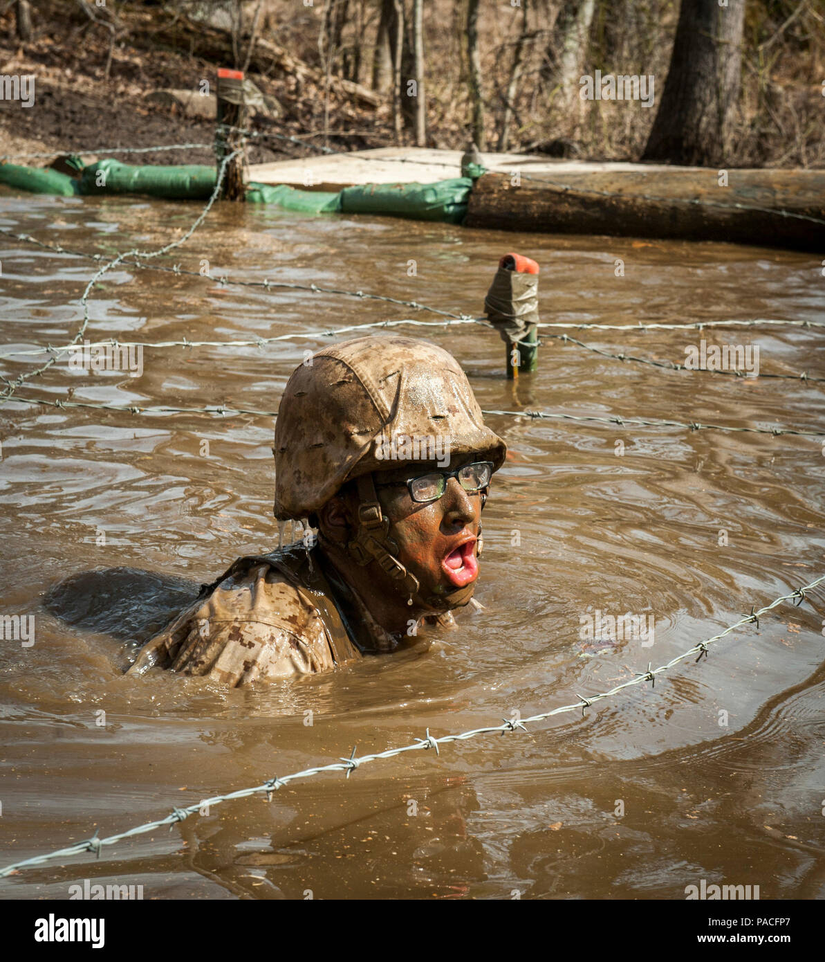 Candidates assigned to Charlie Company, Officer Candidates Class-221 ...