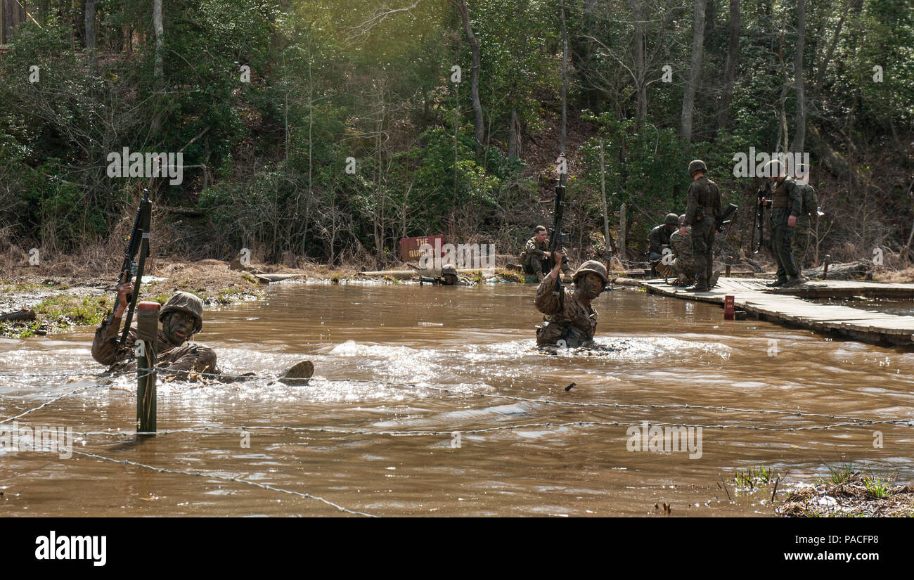 Candidates assigned to Charlie Company, Officer Candidates Class-221 ...