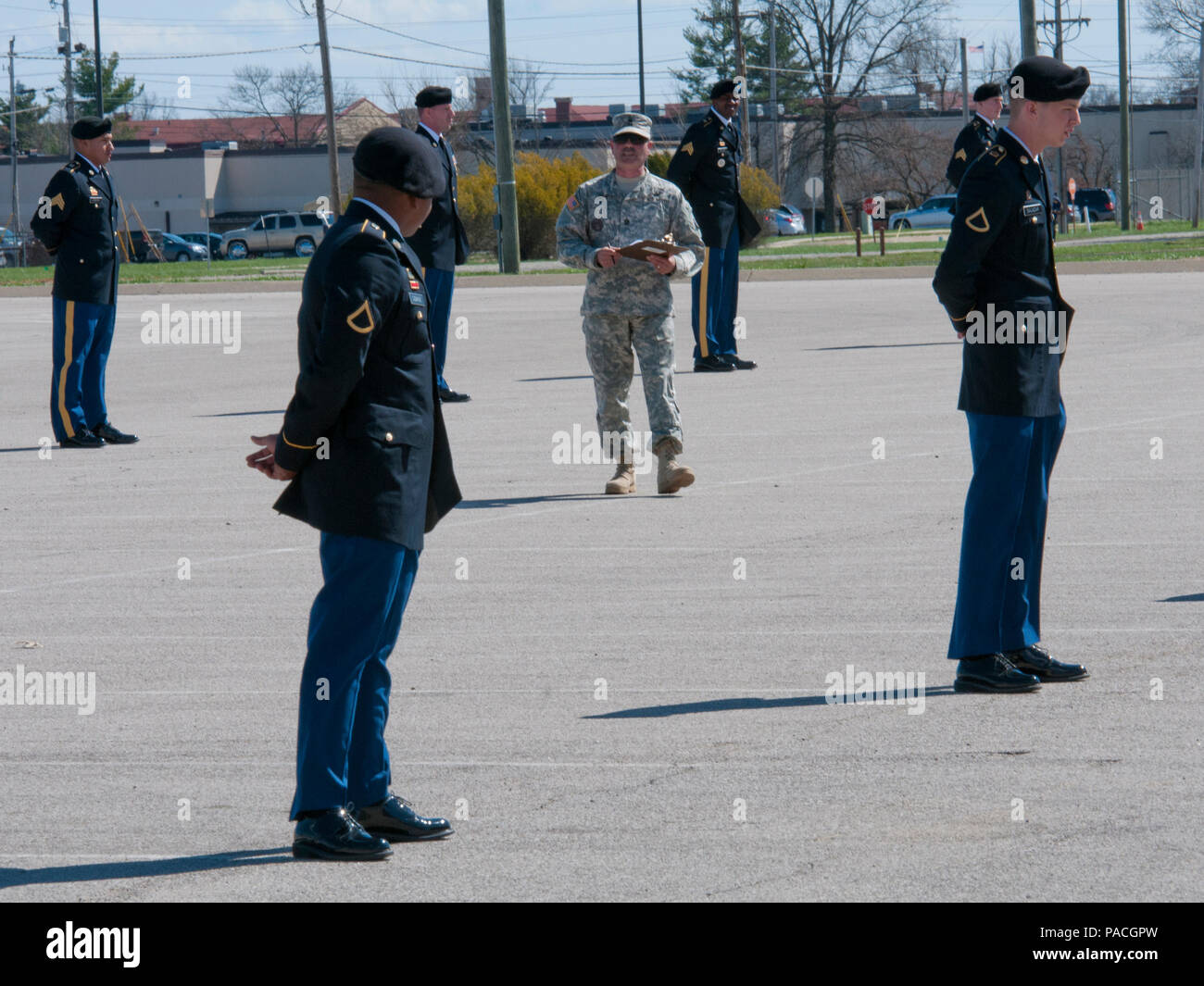 Command Sgt. Major Carlos Lopes, Command Sgt. Major of the 655th ...