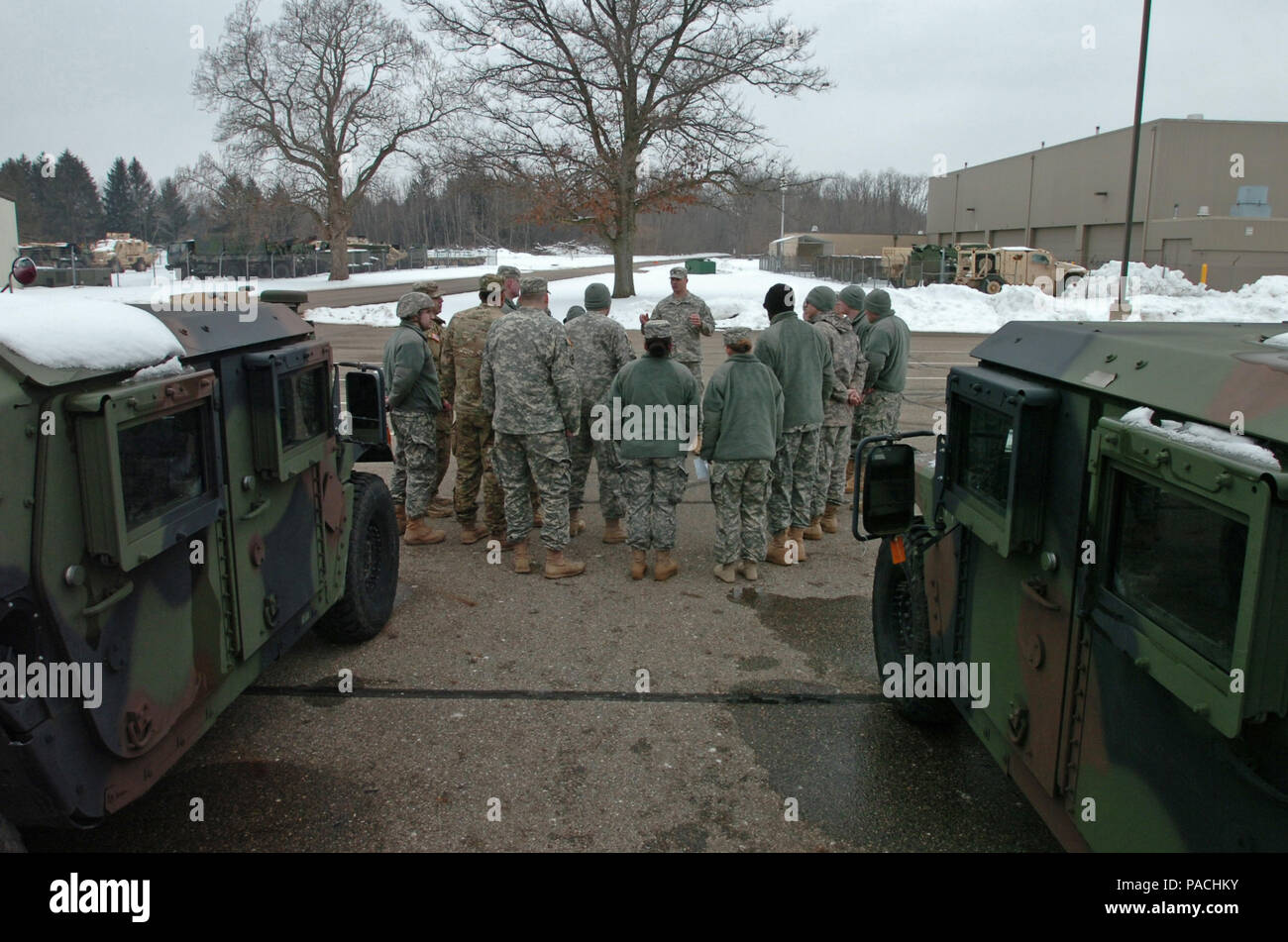 Sgt. 1st Class Eric Larson, chemical operations NCO assigned to ...