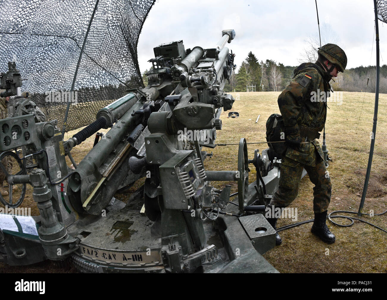 Troopers assigned to Archer Battery, Field Artillery Squadron, 2nd ...