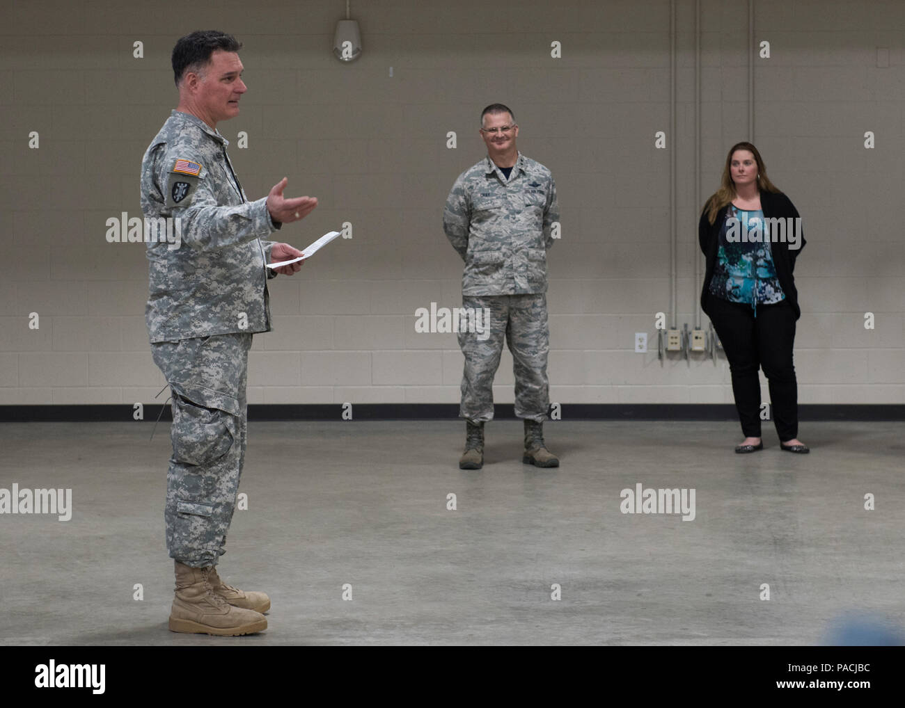 U.S. Army Col. Robert Gingras, facilities management officer, Vermont ...