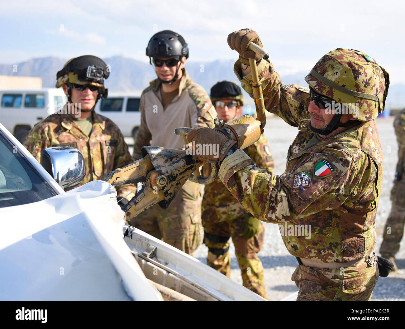 Combined train advise and assist command afghanistan hi-res stock ...