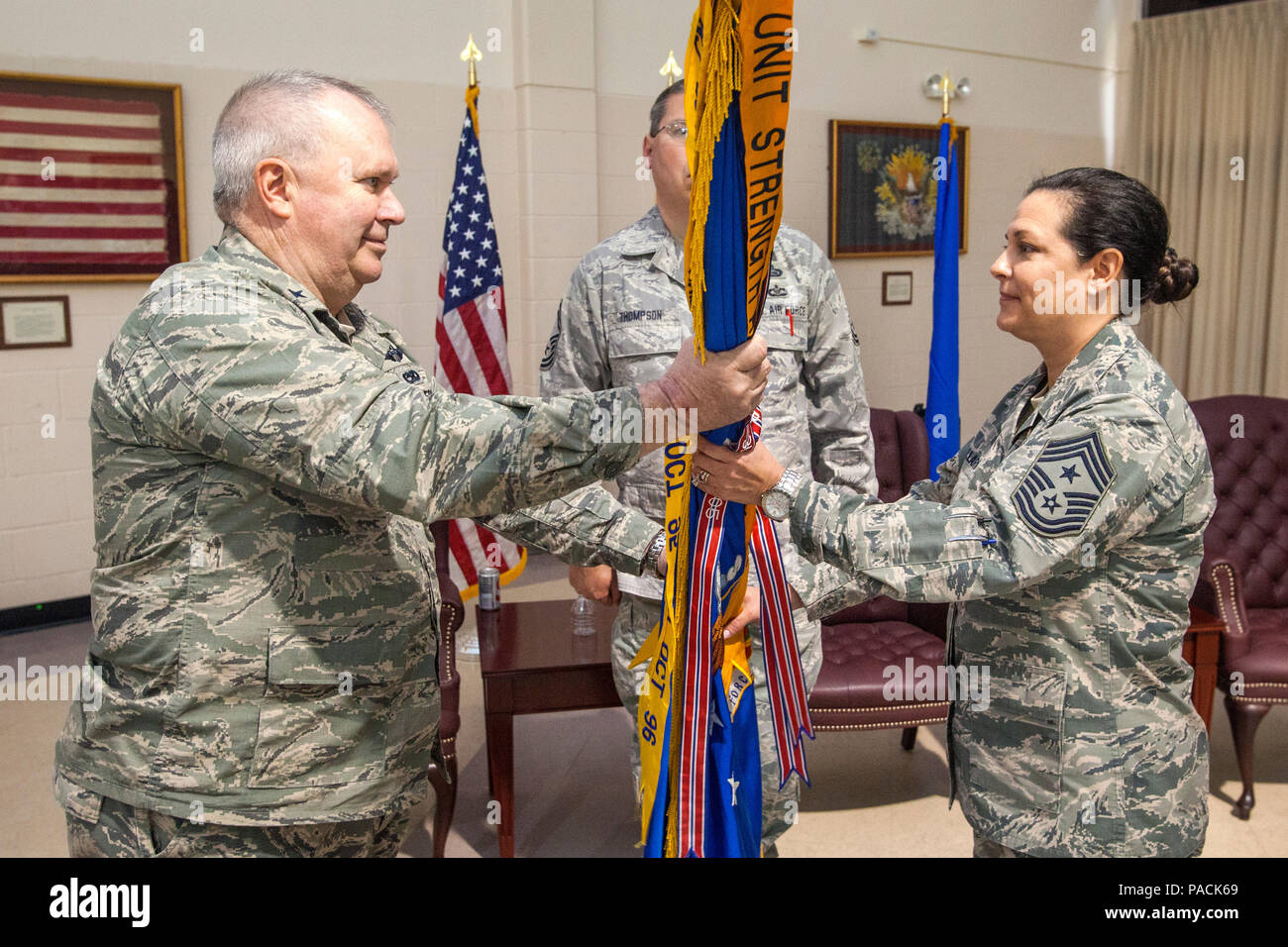 Brig. Gen. Michael L. Cunniff, left, the adjutant general of New Jersey ...
