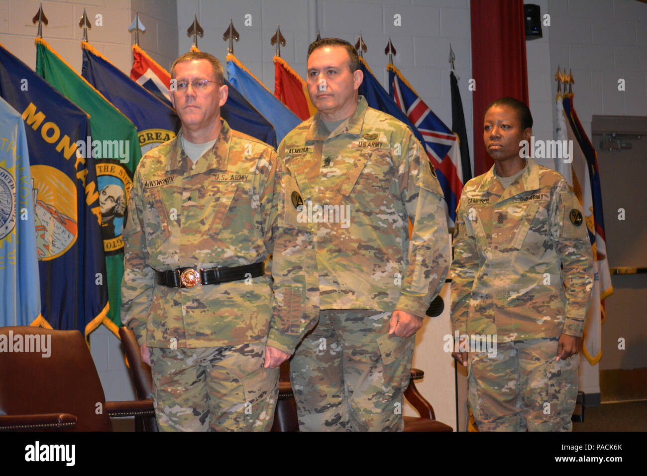 From left to right, Brig. Gen. Steven W. Ainsworth, the 94th Training ...