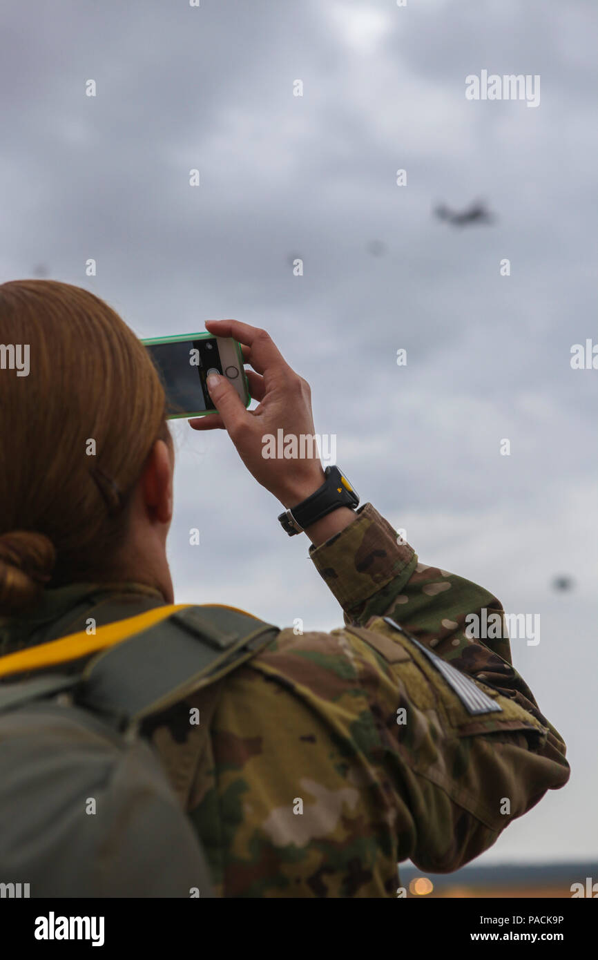 U.S Army 1st Lt. Suyapa Lopez, with the 407th Brigade Support Battalion ...