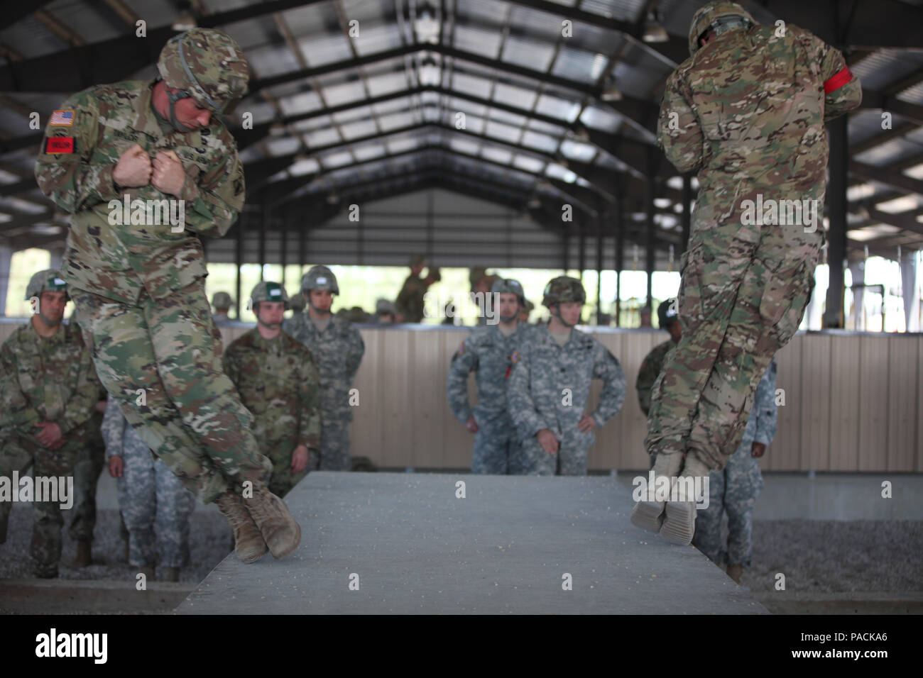 U.S. Army Sgt. 1st Class Glenn Taylor of the 57th Sapper Company, 27th ...