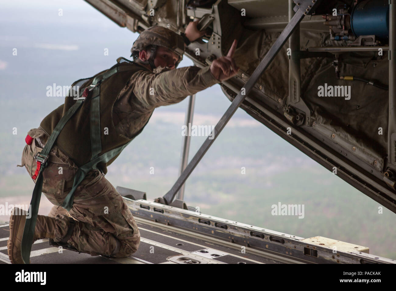 U.S. Army Sgt. Kyle Olmsted of the 21st Military Police Company ...