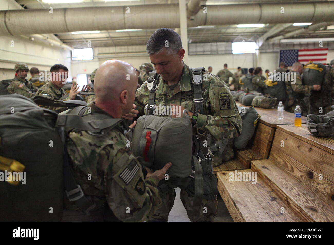 U.S. Army XVIII Airborne Corps Commander Lt. Gen. Stephen Townsend is ...