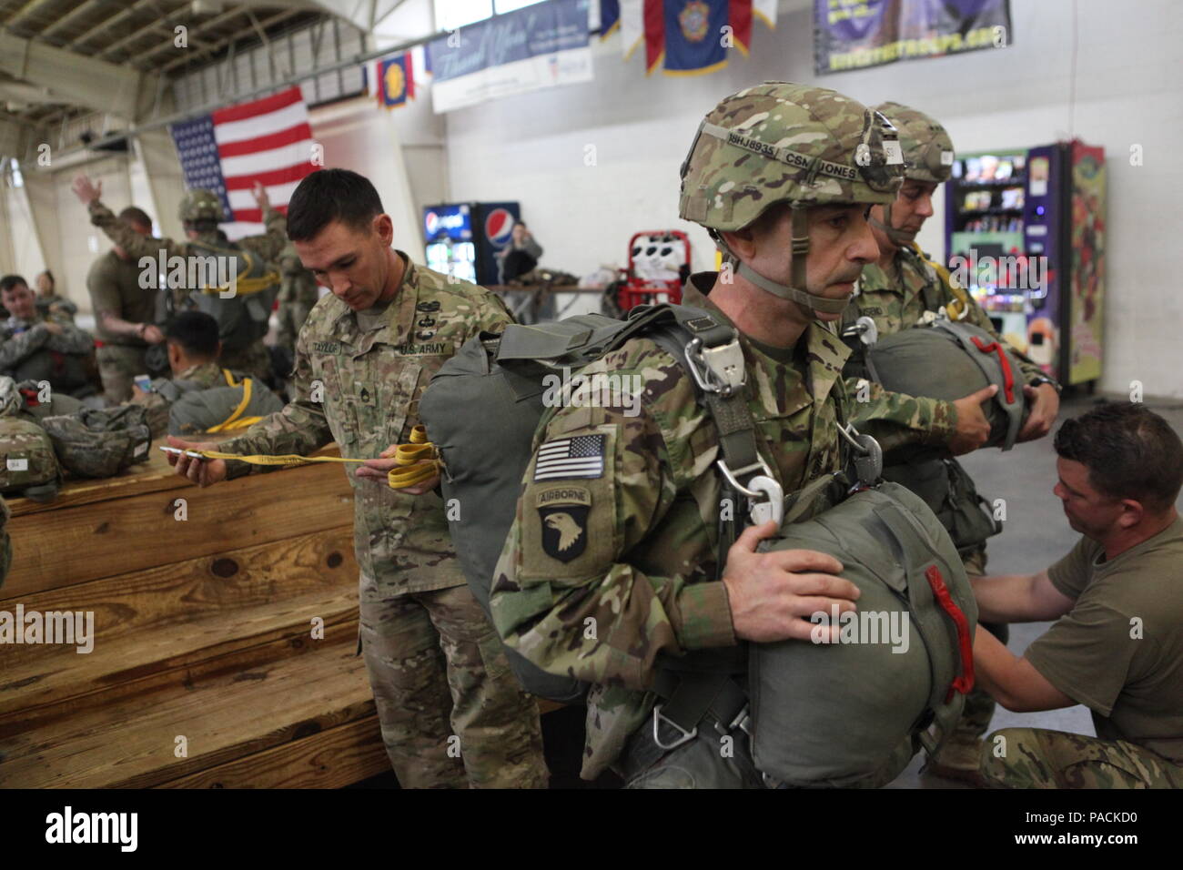 U.S. Army XVIII Airborne Corps Commander Lt. Gen. Stephen Townsend and ...