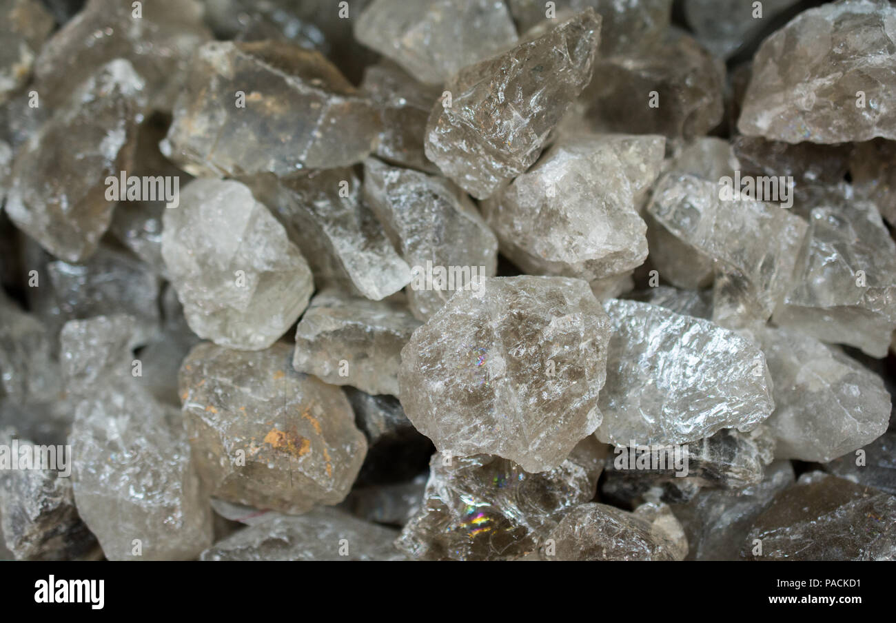 citrine semigem stone as geological mineral rock geode crystals Stock ...