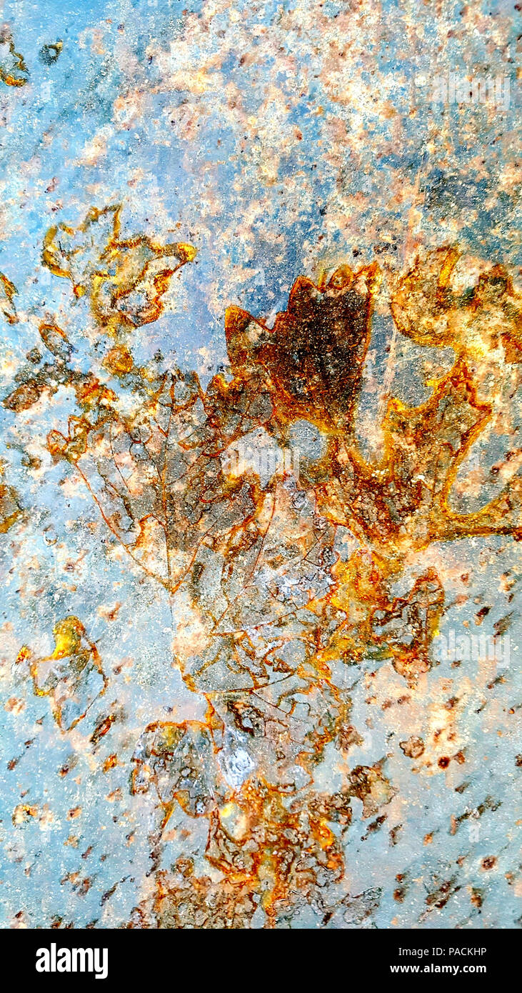 rusty metal backround,, oxidation texture image of a Stock Photo - Alamy