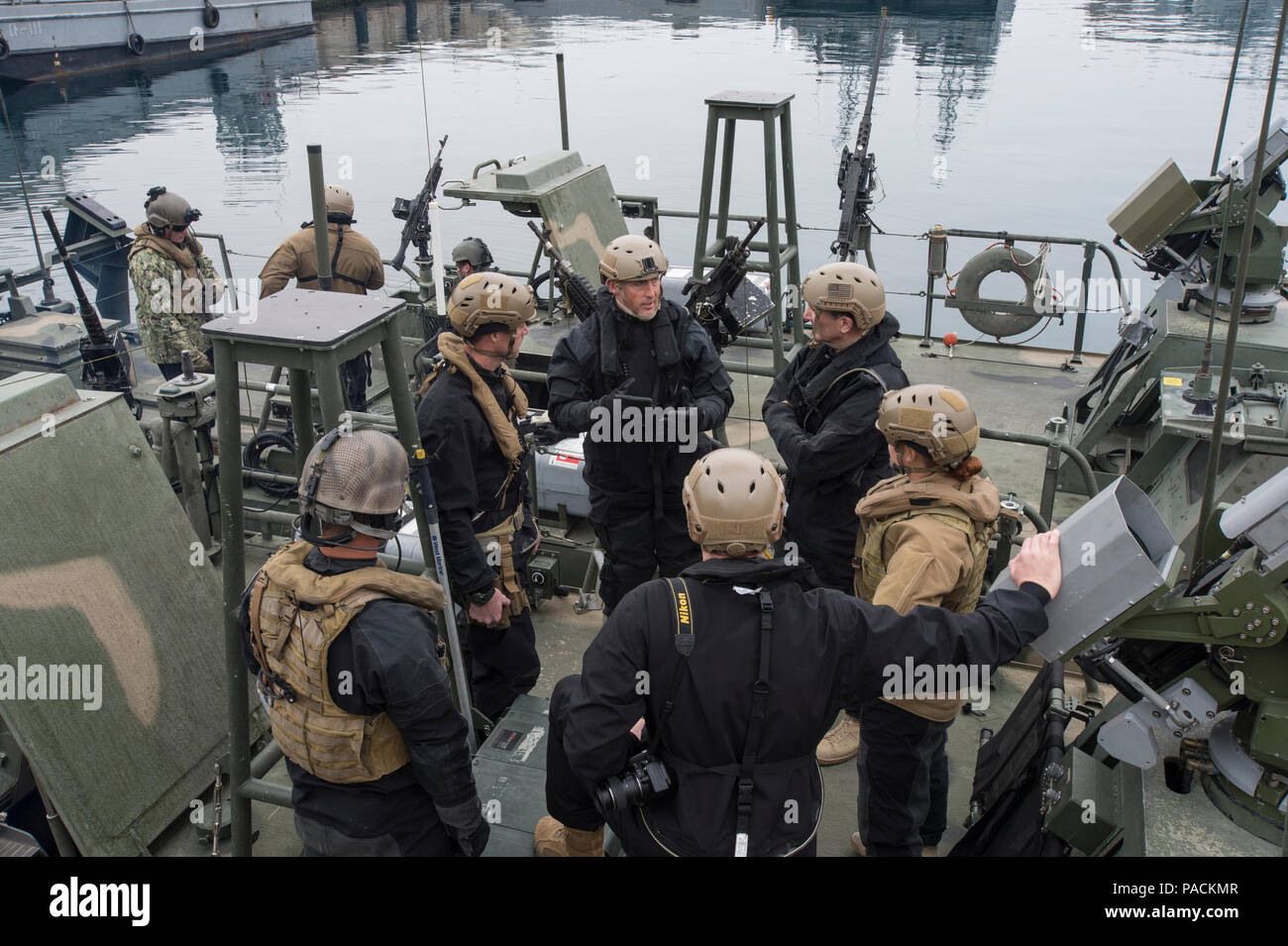 Rear Adm. Frank Morneau, Commander Navy Expeditionary Combat Command ...