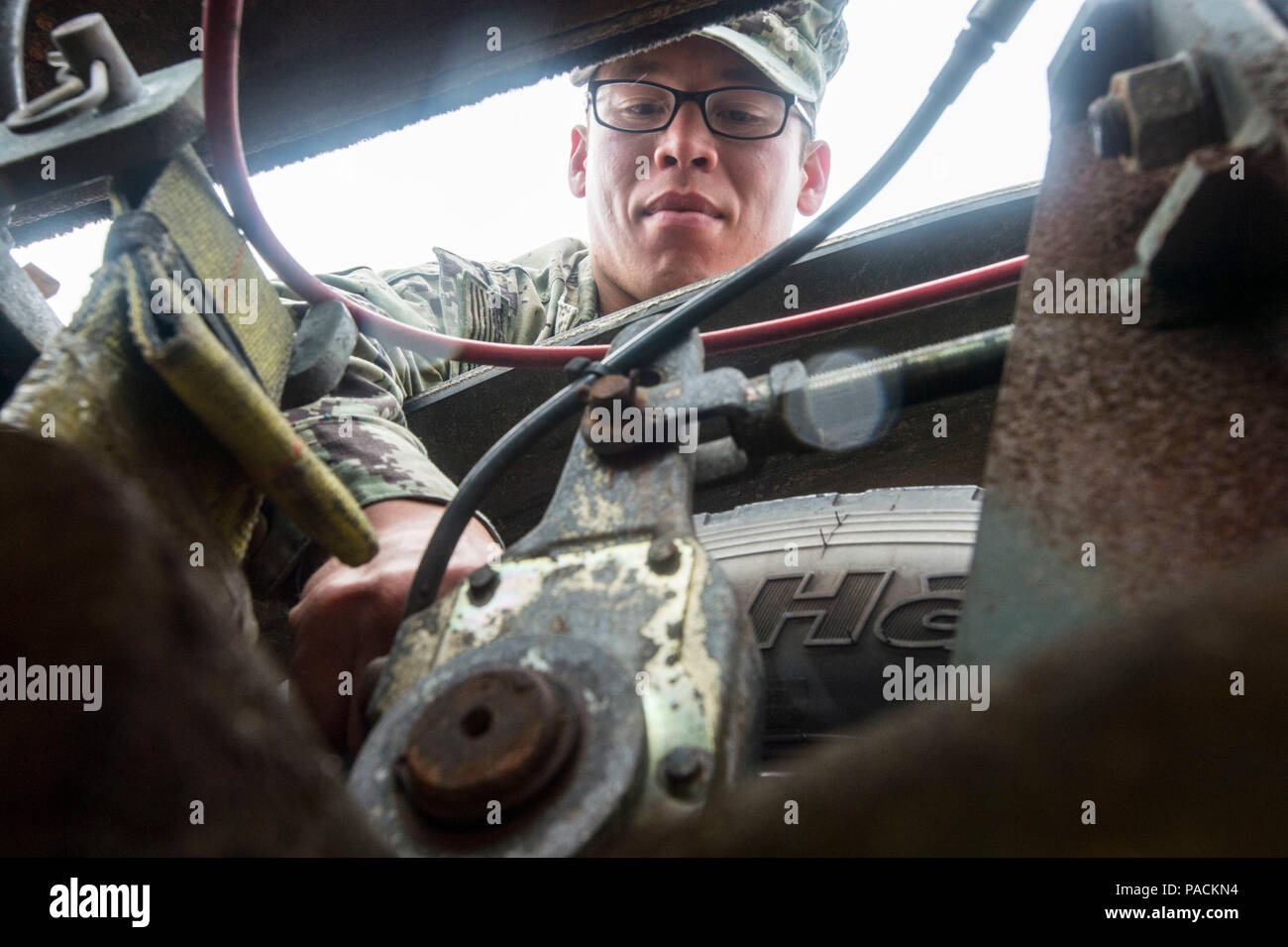 Joint forces maritime component command training hi-res stock ...