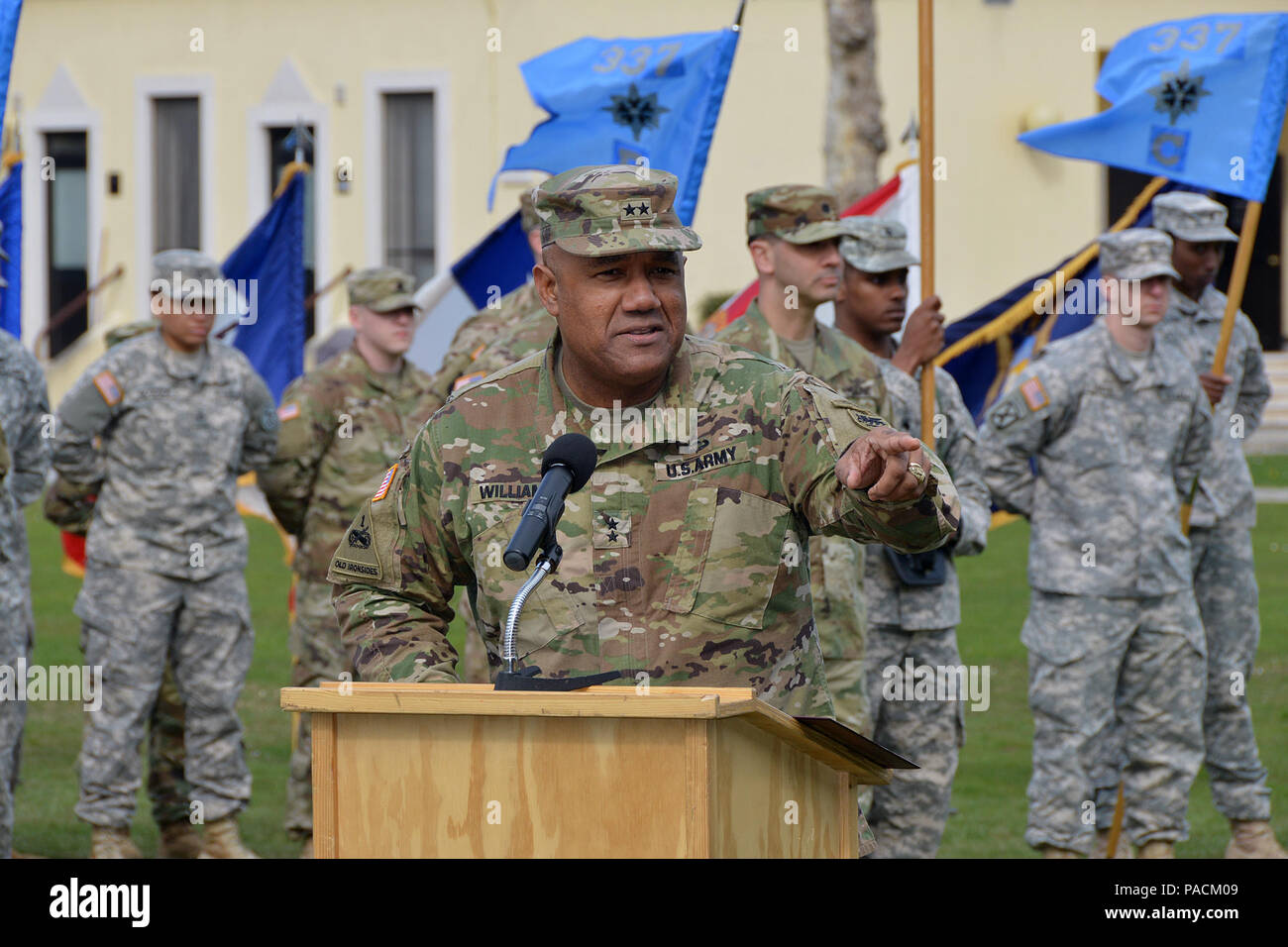Maj. Gen. Darryl A. Williams , U.S. Army Africa commanding general ...