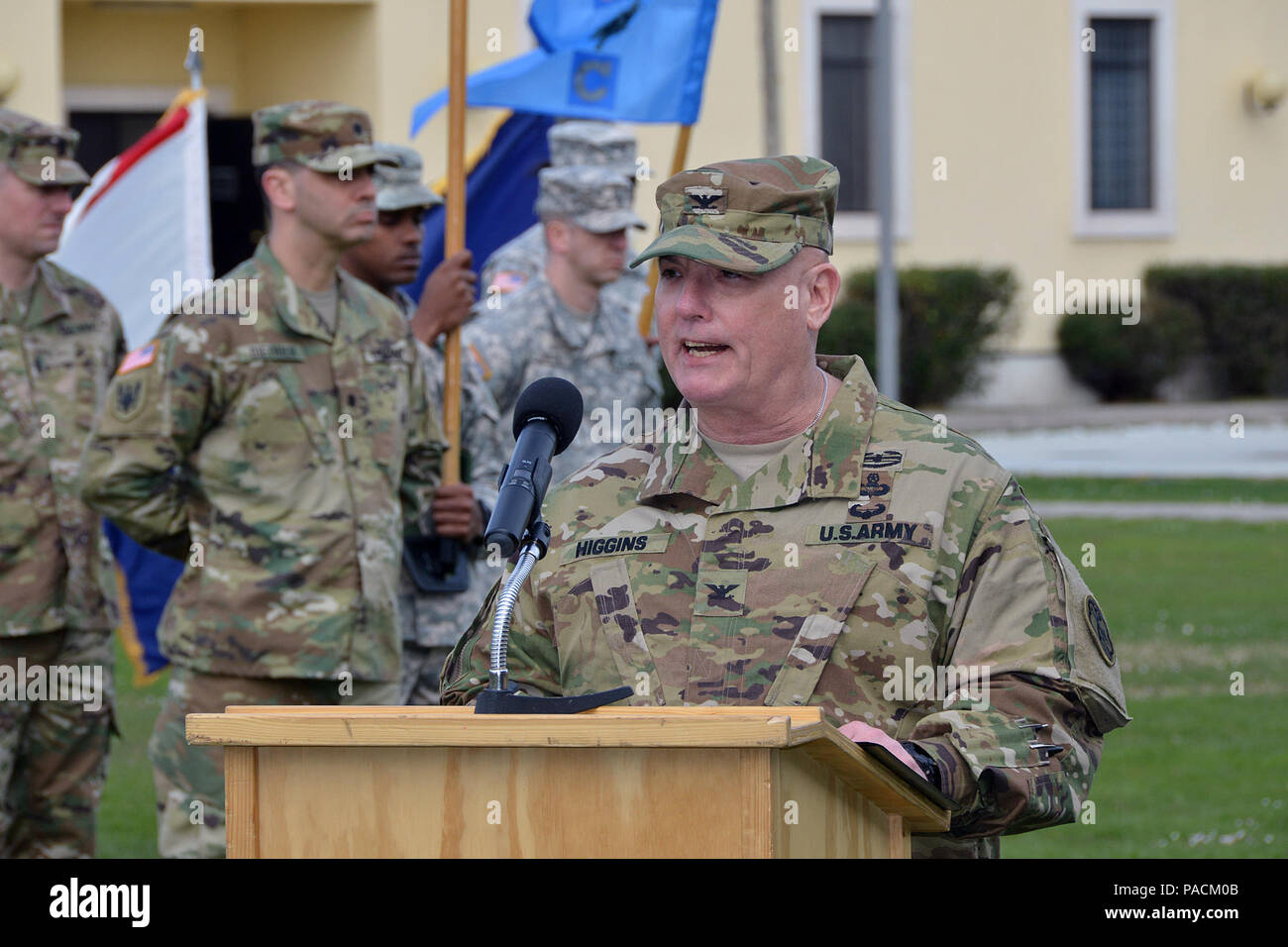 Col. Timothy J. Higgins, commander of the U.S. Army’s 207th Military ...