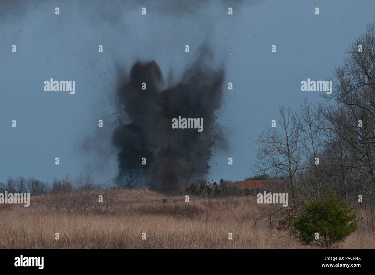 Blowing off steam - U.S. Army Reserve Soldiers with the 450th Engineer ...