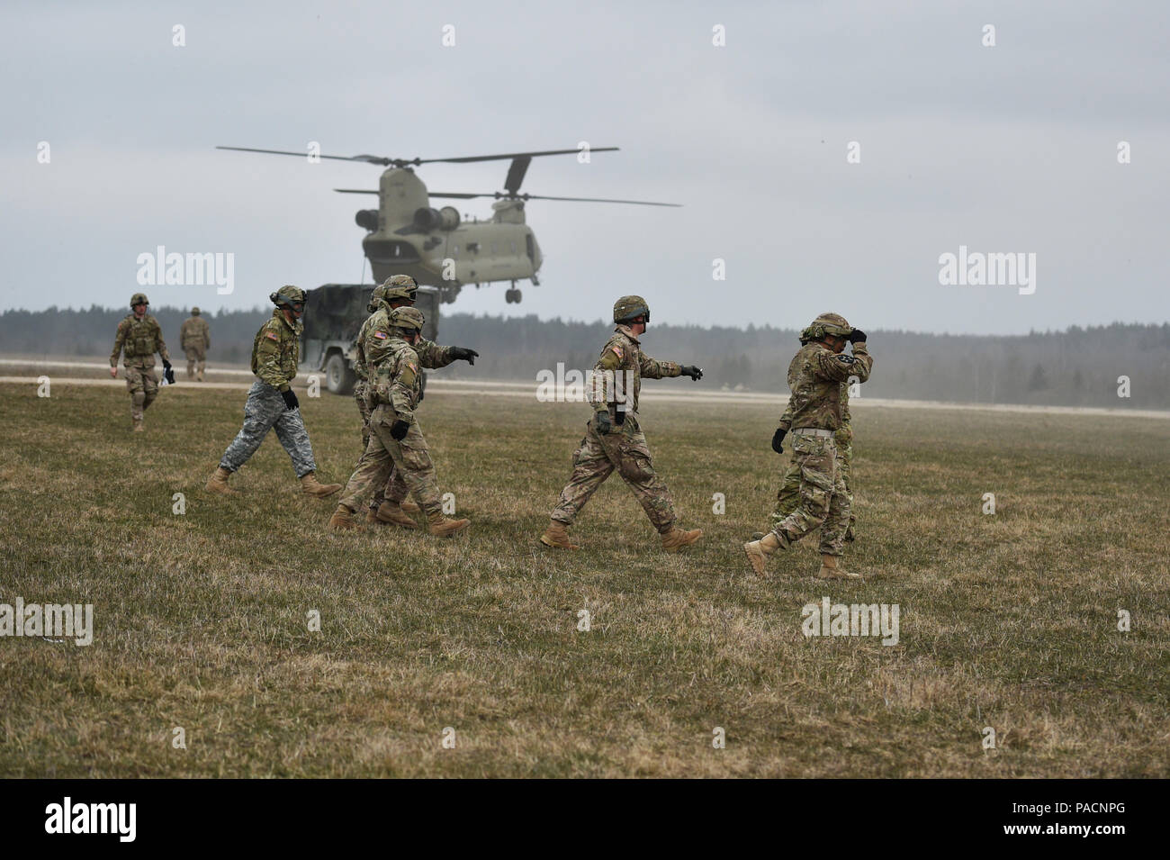 Troopers assigned to Archer Battery, Field Artillery Squadron, 2nd ...