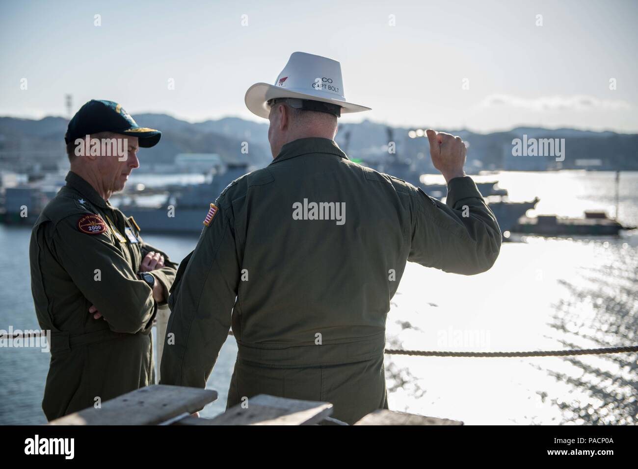 Vice adm mike shoemaker hi-res stock photography and images - Alamy