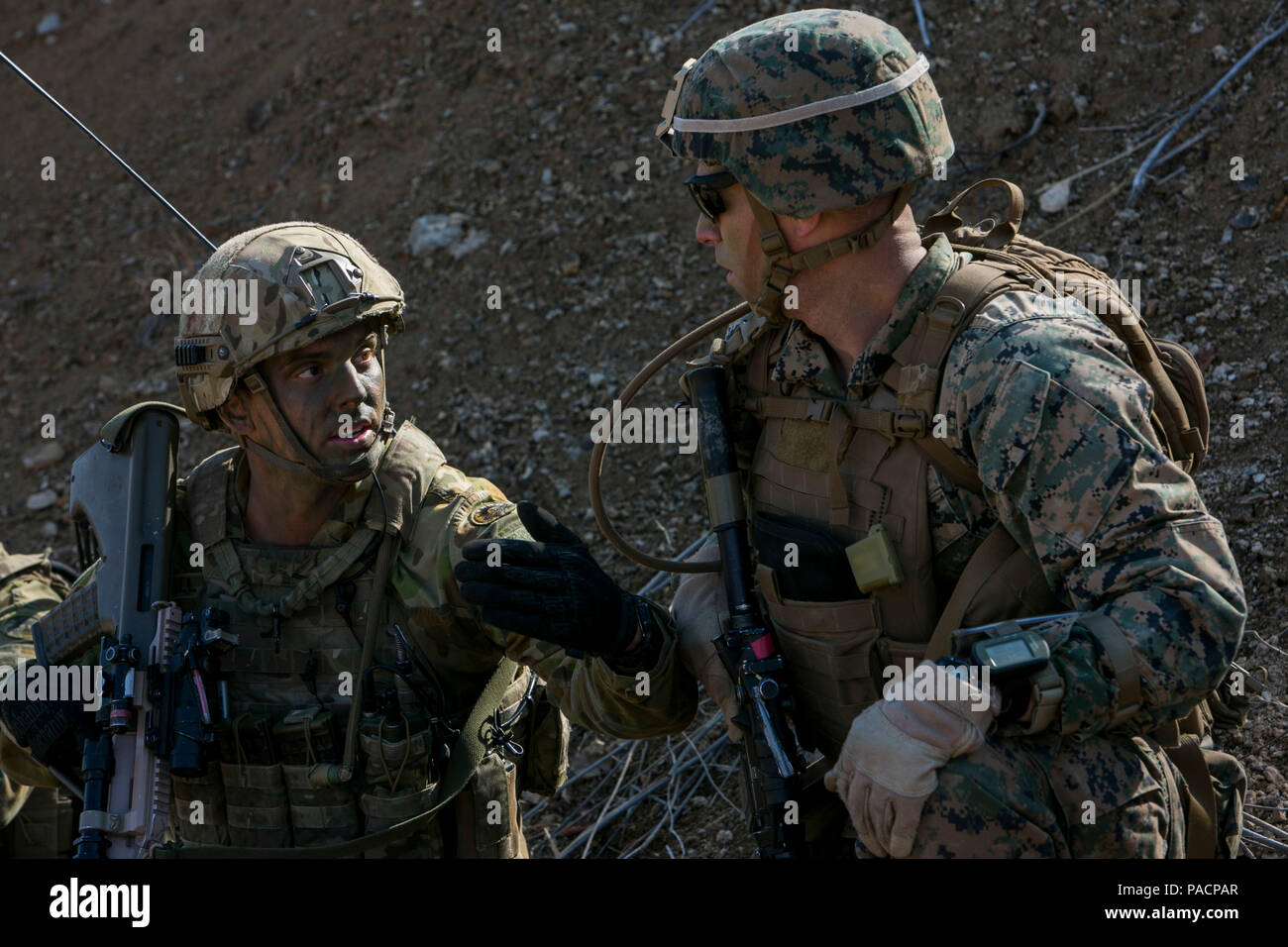 Australian soldier Lt. Joshua Hill, a platoon commander with Bravo ...