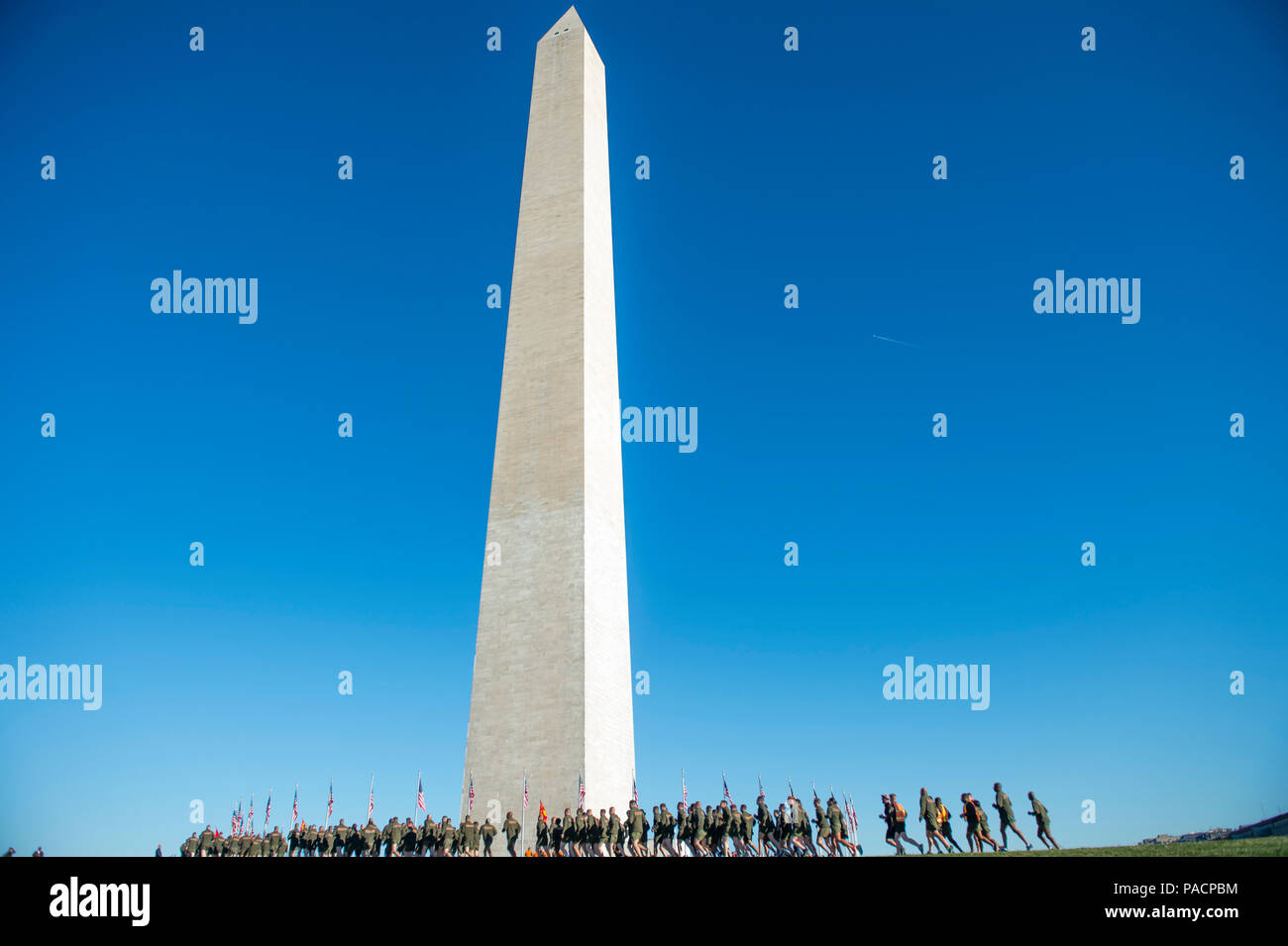 U.S. Marines with the Staff Non Commissioned Officer Academy, Quantico ...