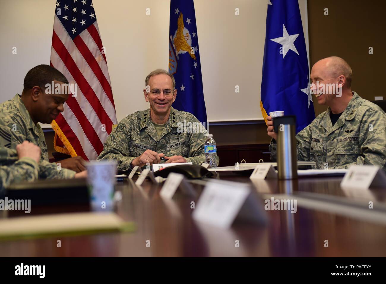 Lt. Gen. (Dr.) Mark A. Ediger, Surgeon General of the Air Force, Col ...