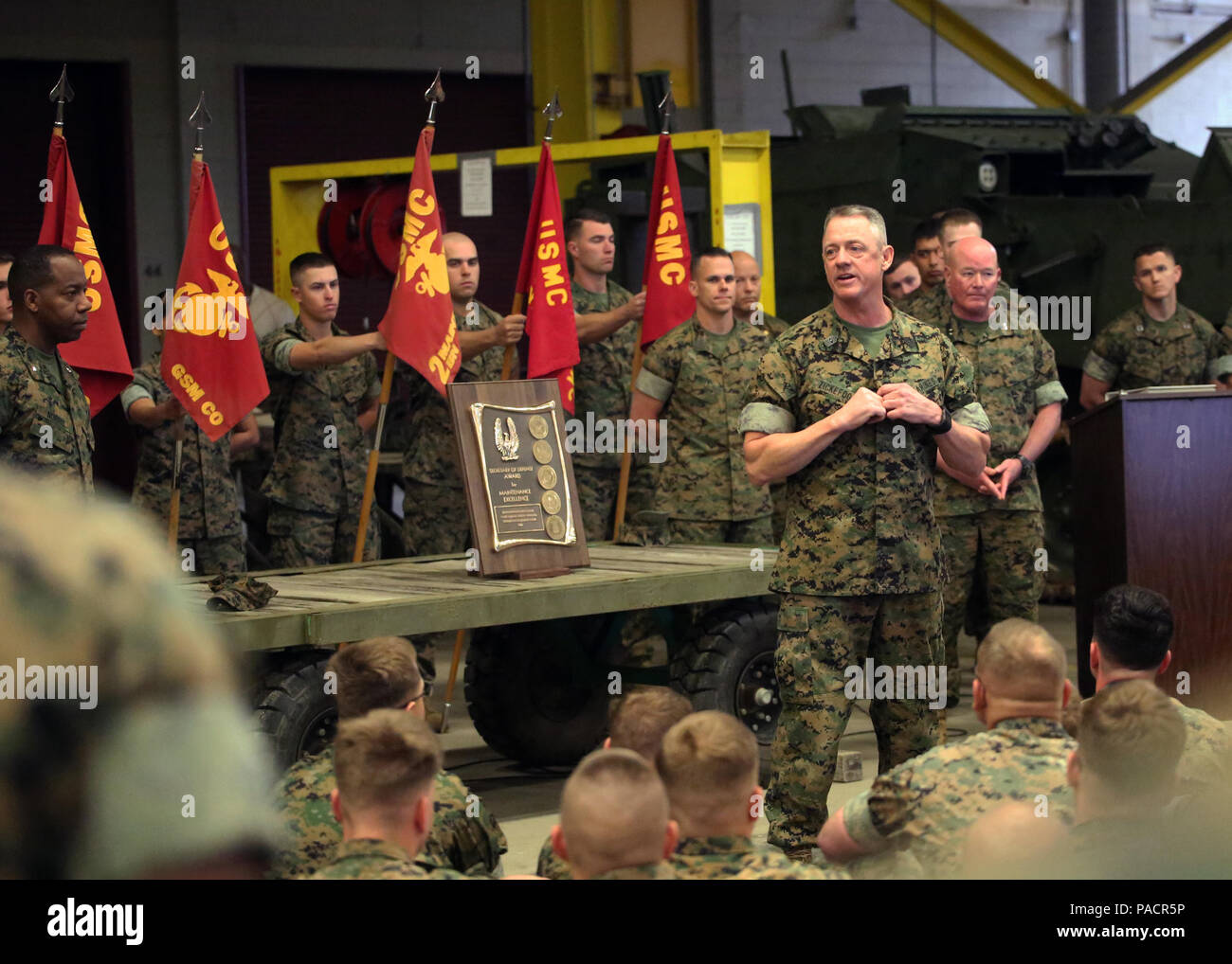 Sgt. Maj. Bryan K. Zickefoose, the sergeant major of 2nd Marine ...