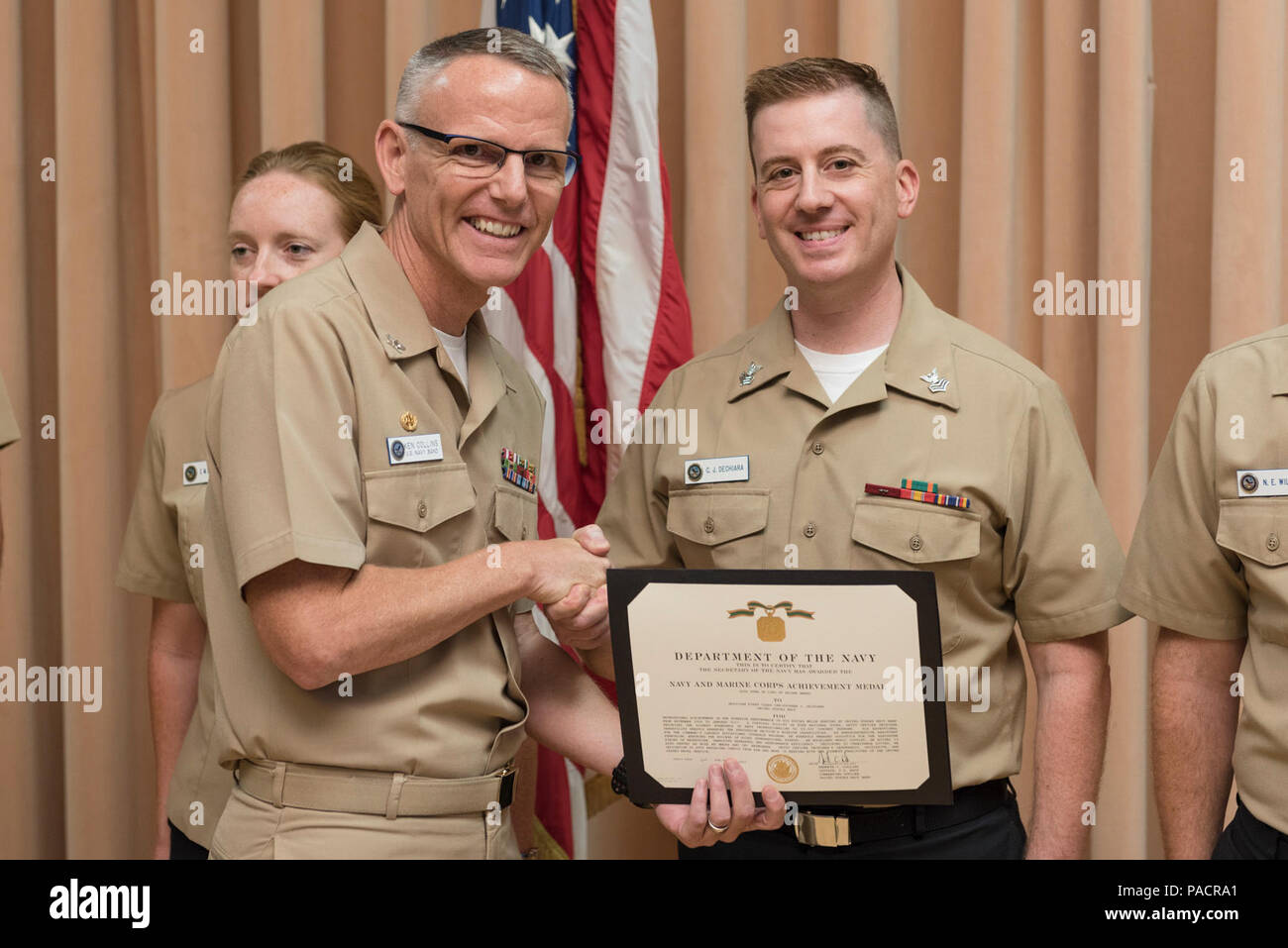WASHINGTON (July 19, 2017) Captain Ken Collins, Commanding Officer of ...