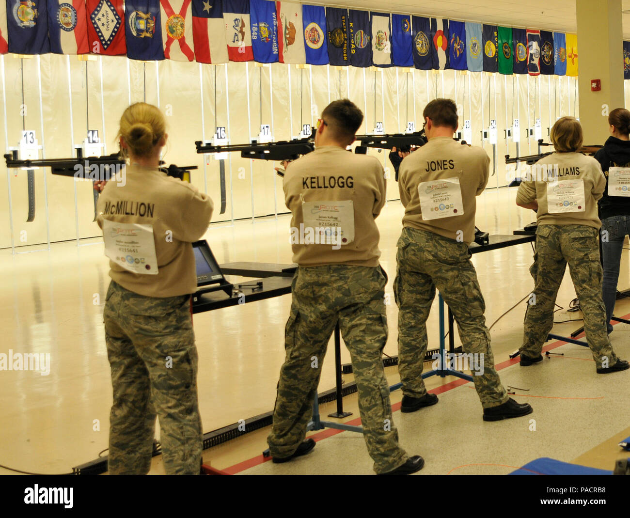 2016 jrotc national rifle air championships hi-res stock photography ...
