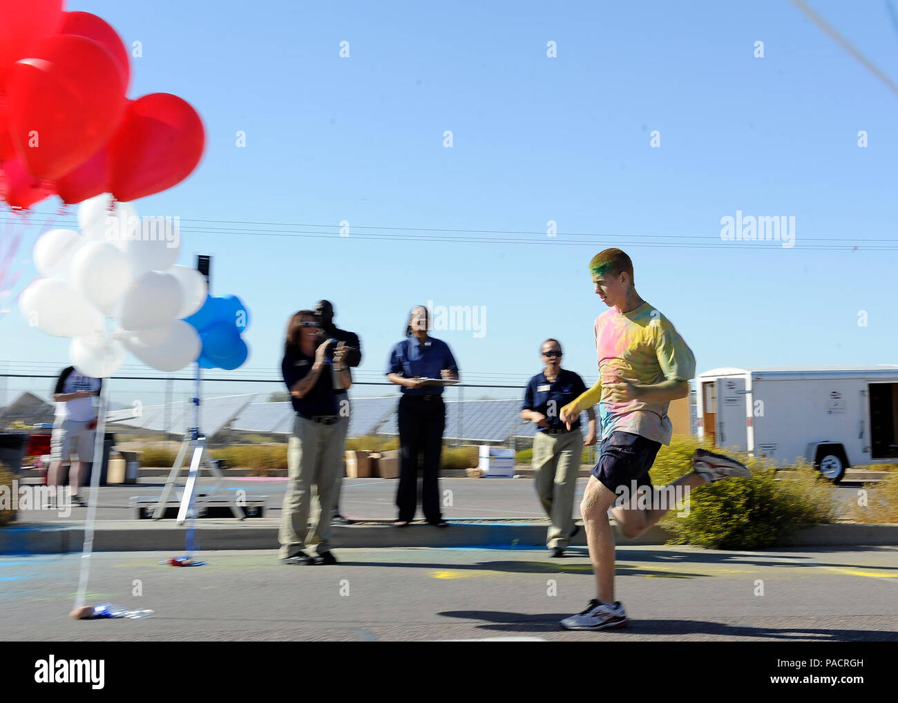 Chris Palmer finishes a 5k March 19, 2016, wit the time of 19:32 ...