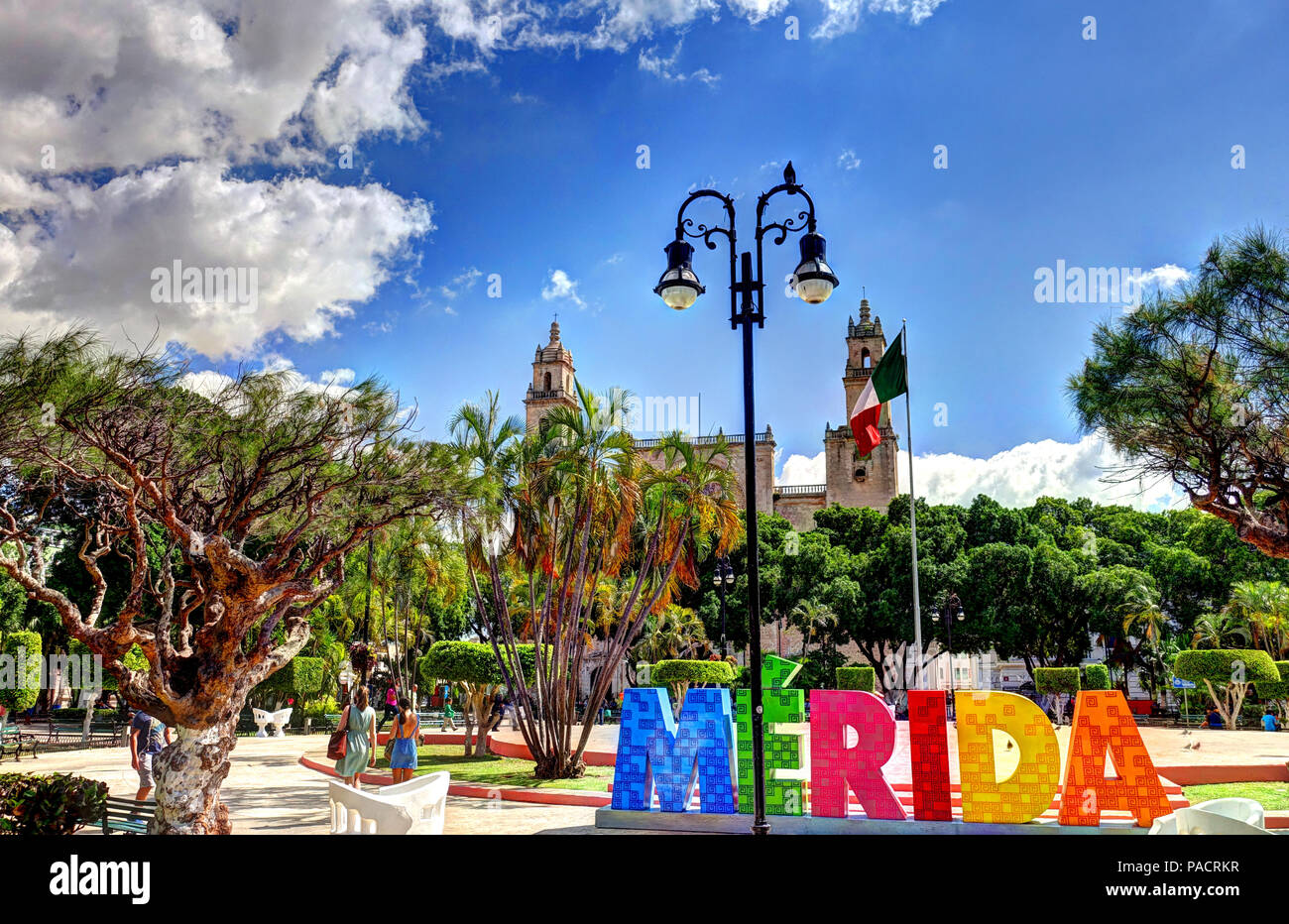 Merida mexico architecture colorful hi-res stock photography and images ...