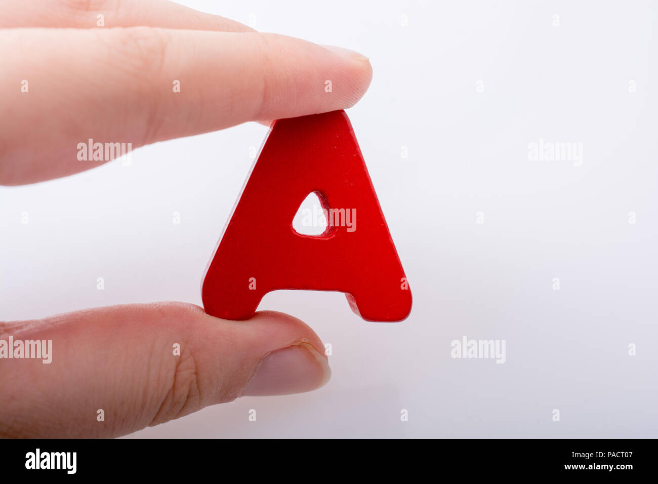 Letter cube of A of Alphabet made of wood Stock Photo - Alamy