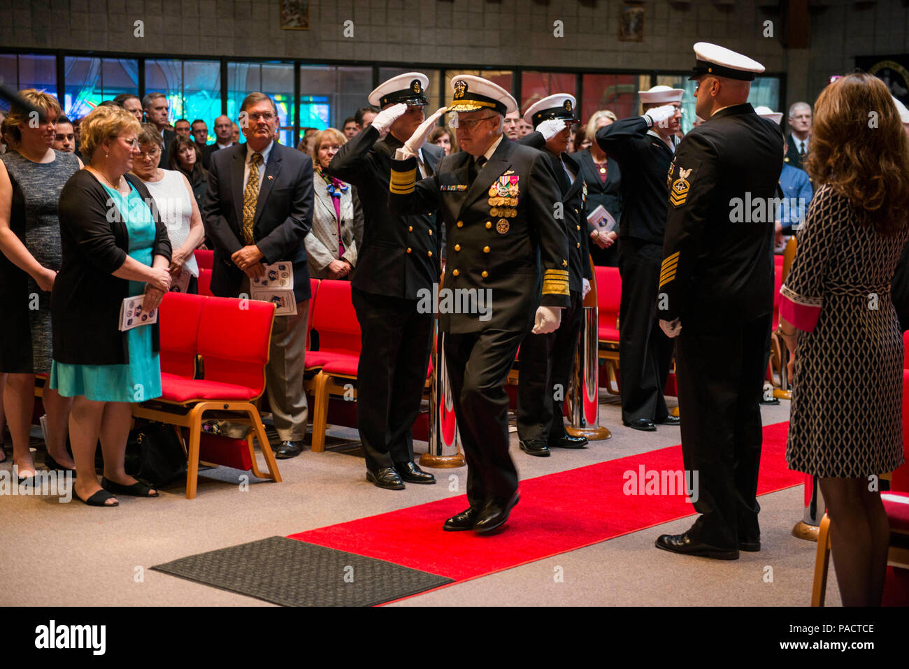 BANGOR, Wash. (March 22, 2016) – Vice Adm. Joseph Mulloy, deputy chief ...