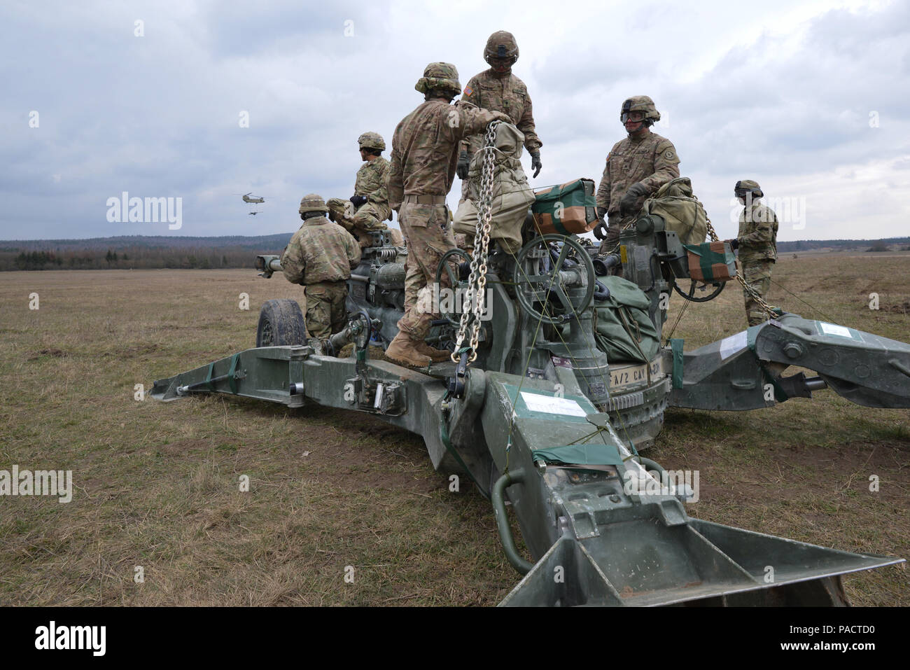 Troopers assigned to Archer Battery, Field Artillery Squadron, 2nd ...