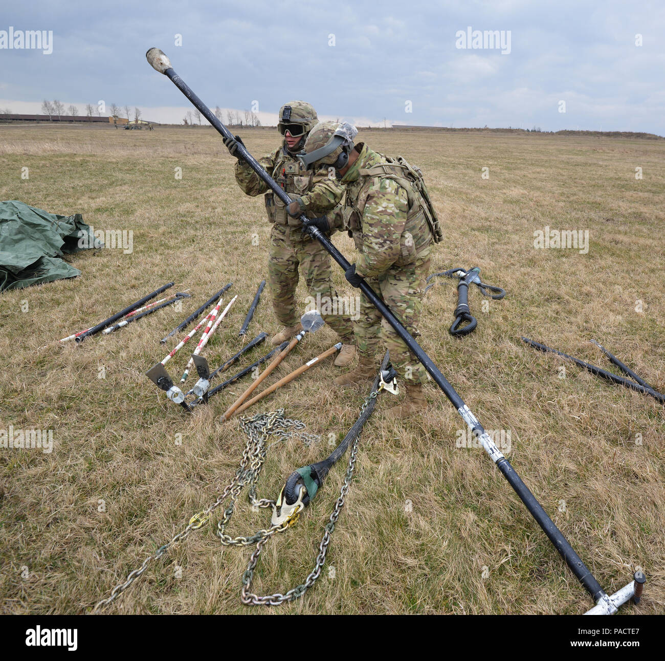 Troopers assigned to Archer Battery, Field Artillery Squadron, 2nd ...