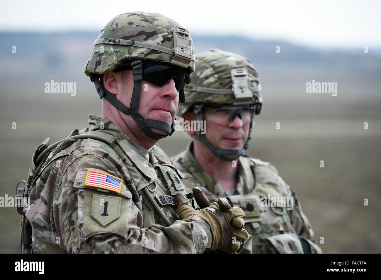 Field Artillery Squadron, 2nd Cavalry Regiment Commander Lt. Col. Deric ...