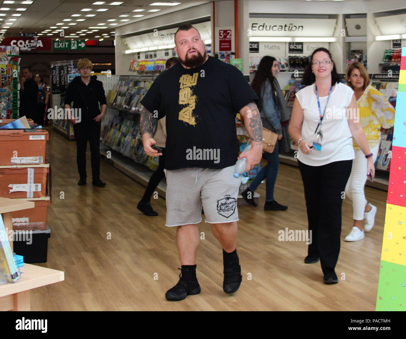 Eddie 'The Beast' Hall book signing in Chester, United Kingdom ...