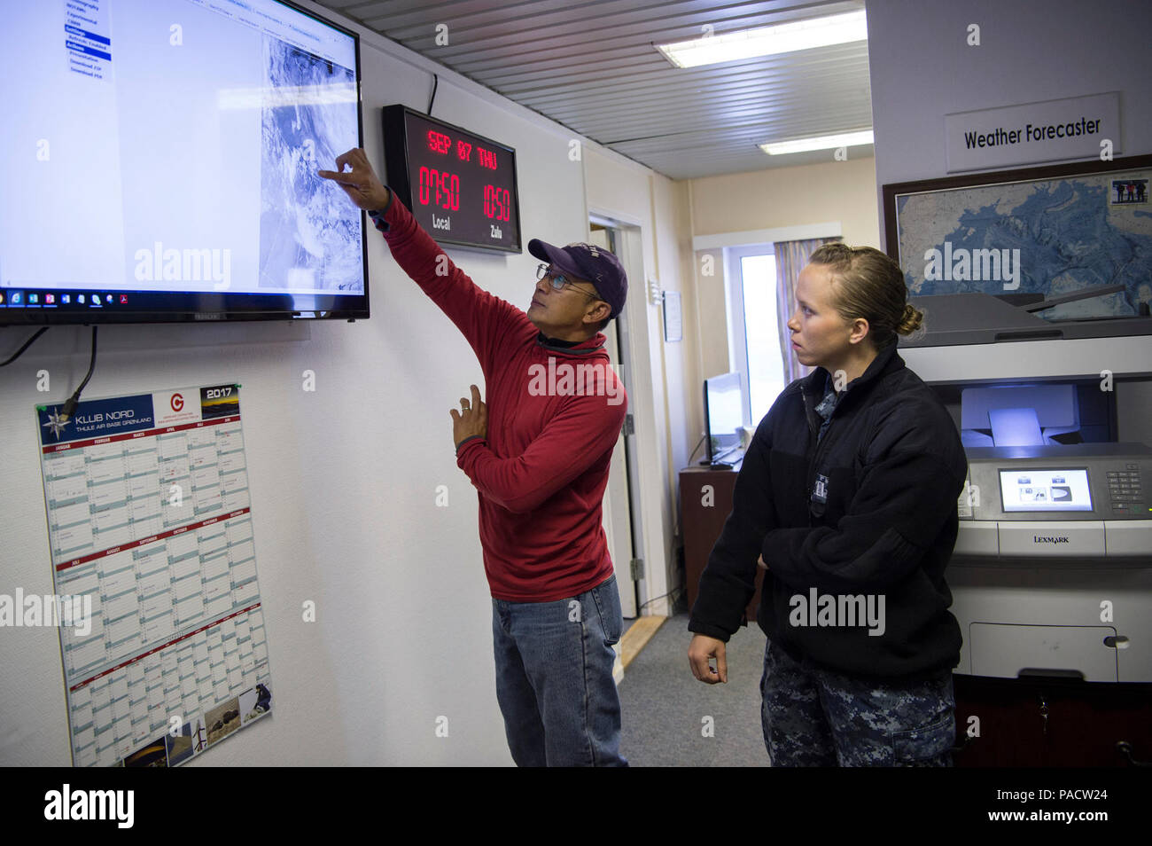 GREENLAND (Sep. 7, 2017) Ignatius Rigor, University of Washington, and ...