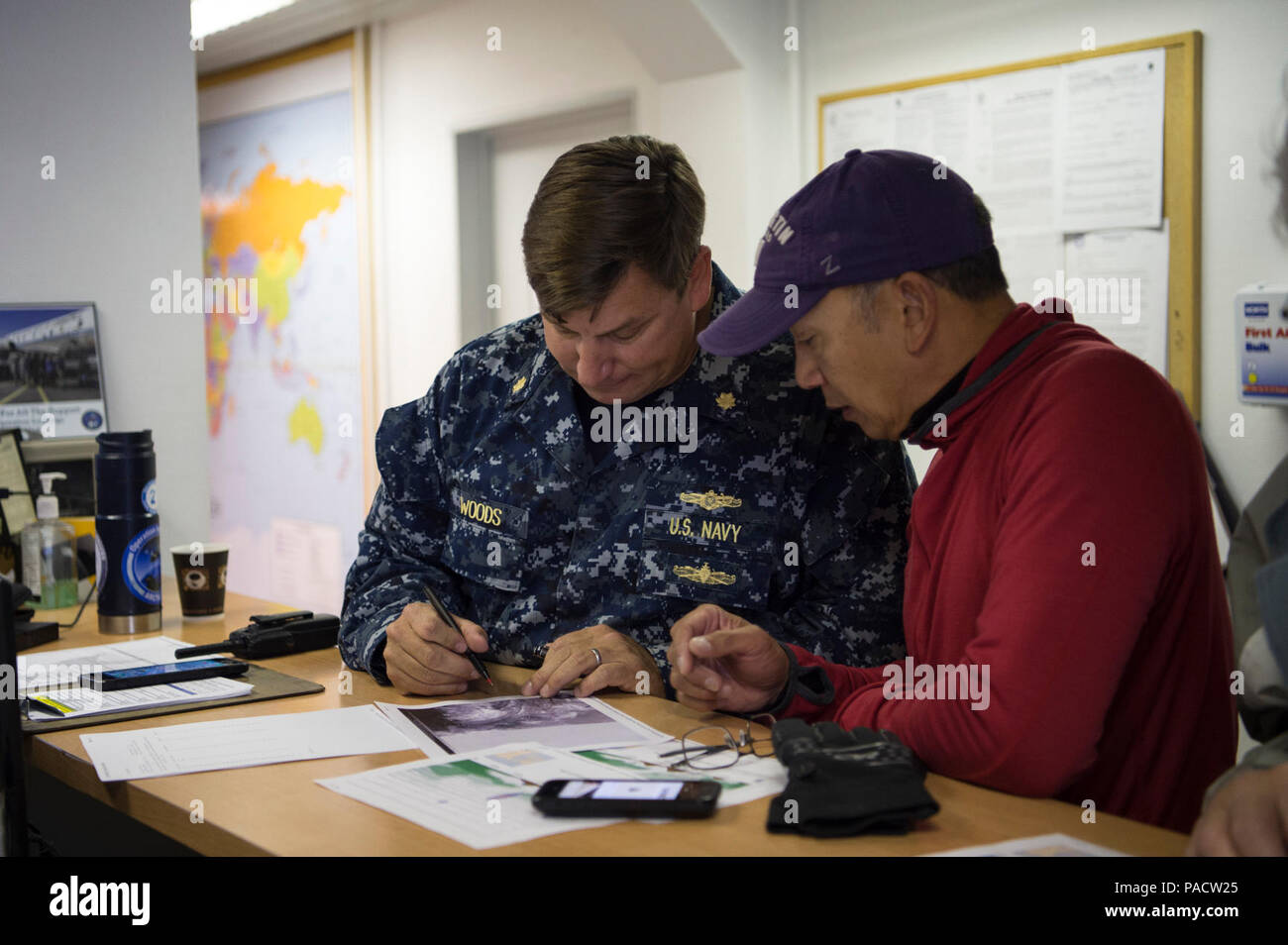 GREENLAND (Sep. 7, 2017) Lt. Cmdr. John Woods, Office of Naval Research ...