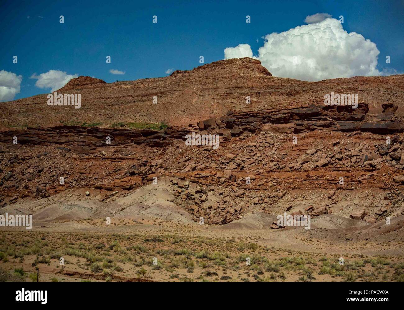 Arizona, USA. 30th May, 2018. The Painted Desert and the Echo Cliffs of ...