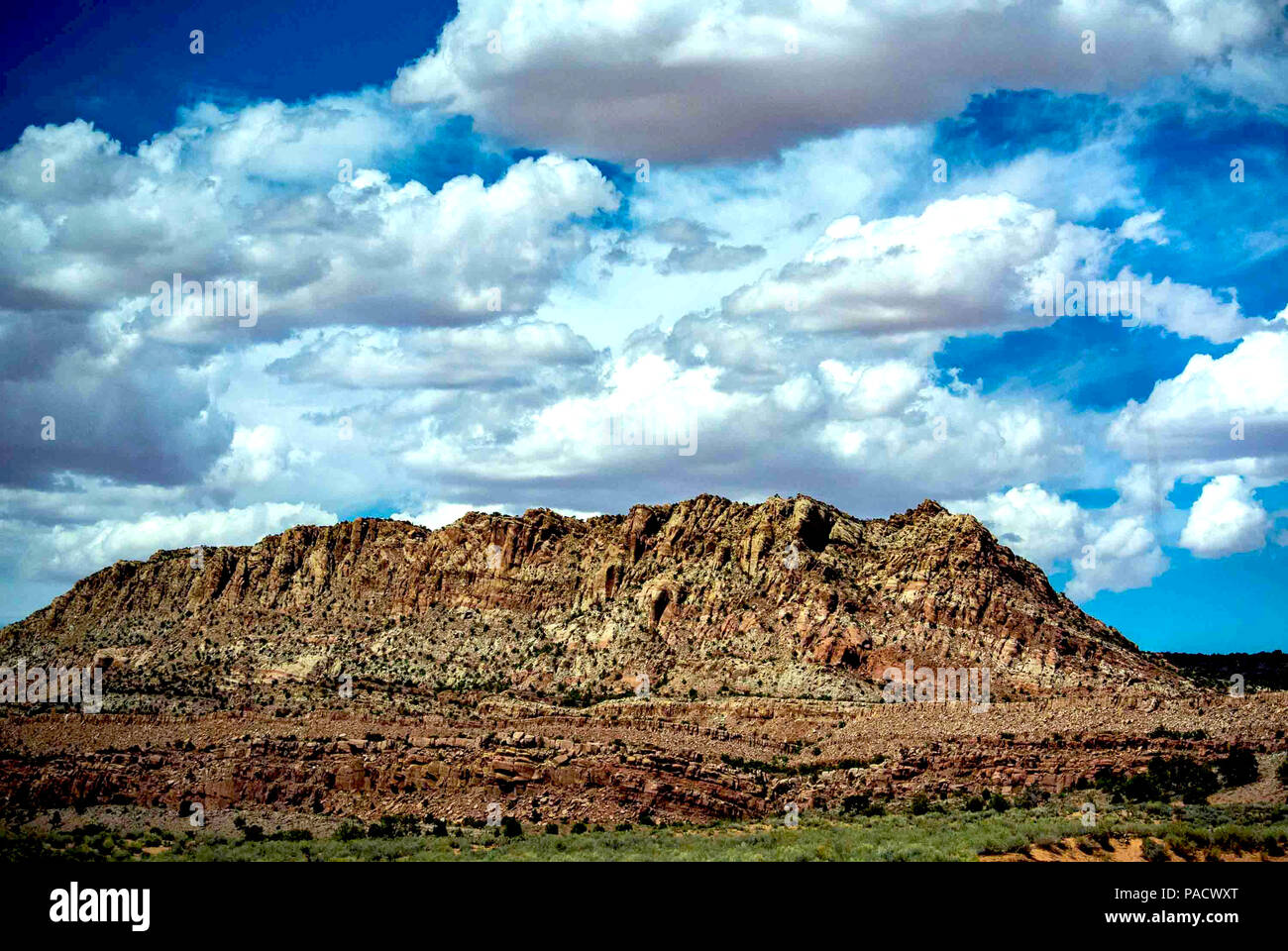 Arizona, USA. 30th May, 2018. The Painted Desert and the Echo Cliffs of ...