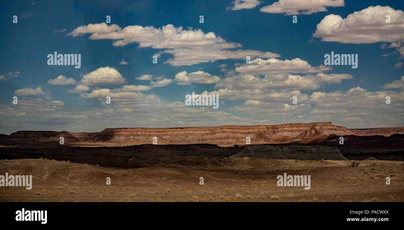 Arizona, USA. 30th May, 2018. The Painted Desert and the Echo Cliffs of ...