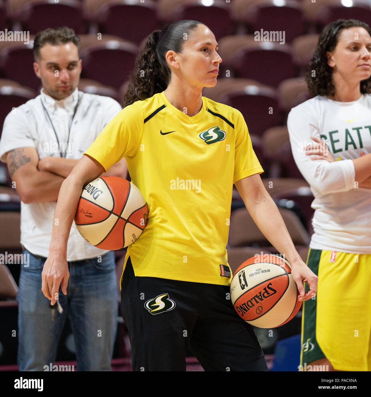 Connecticut, USA. 20 July 2018. Seattle Storm guard Sue Bird (10 ...